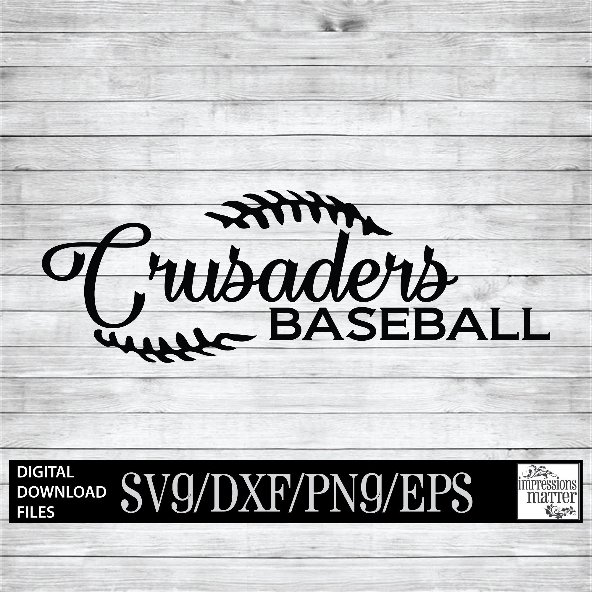 Crusaders Baseball Logo