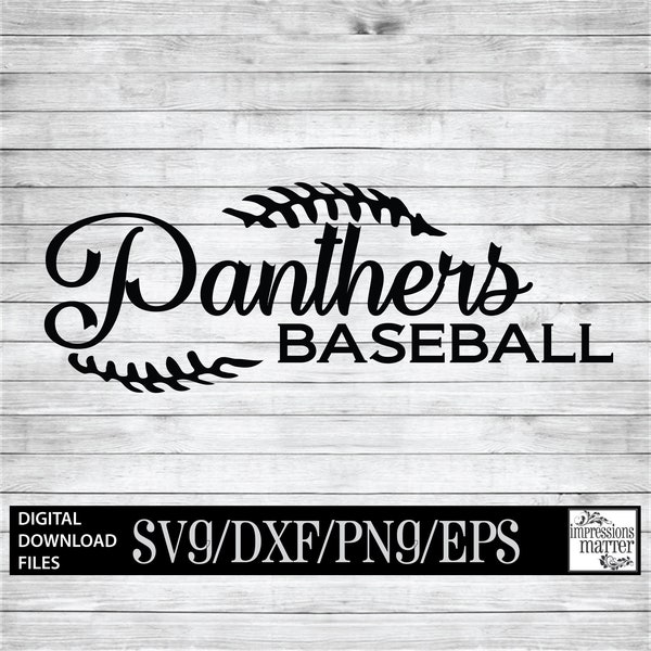 Panther Baseball - Etsy