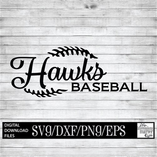 Digital Art File SVG and DXF File for Cricut & Silhouette Hawks ...