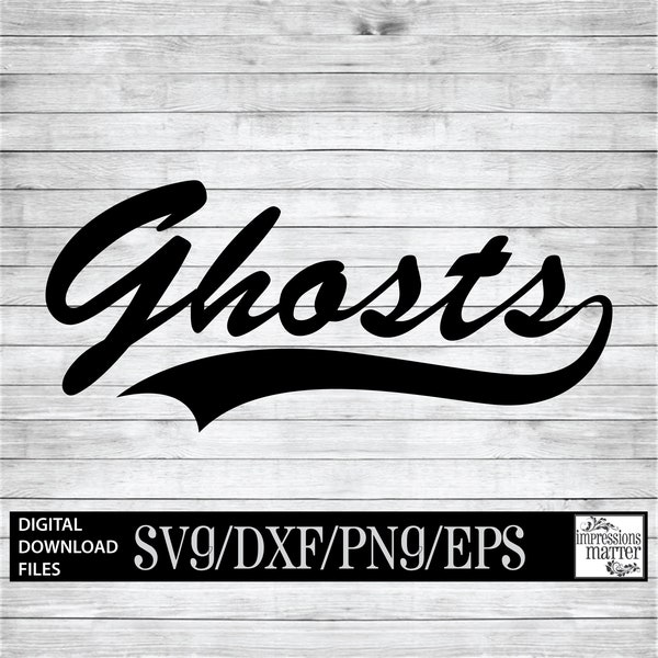 Ghost Logo Svg - Etsy