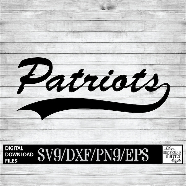 Patriots Logo - Etsy