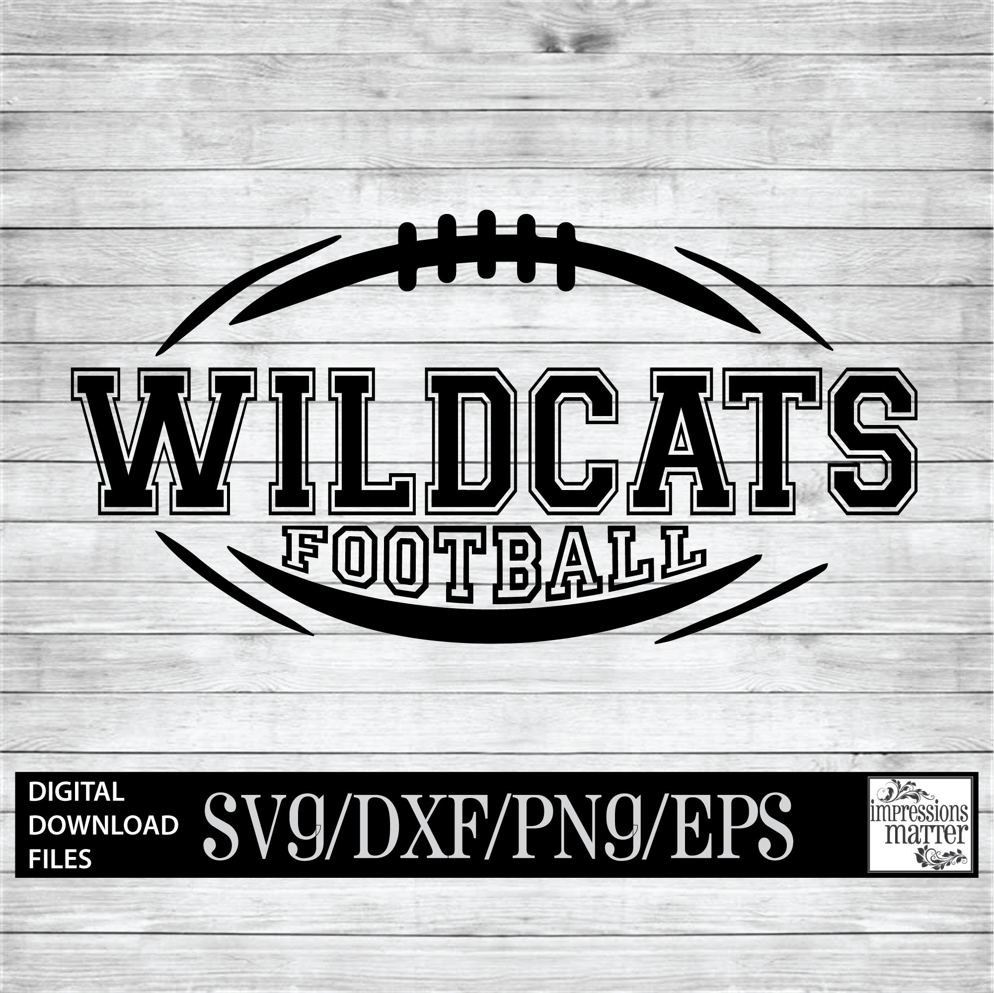 Wildcats Football Logo
