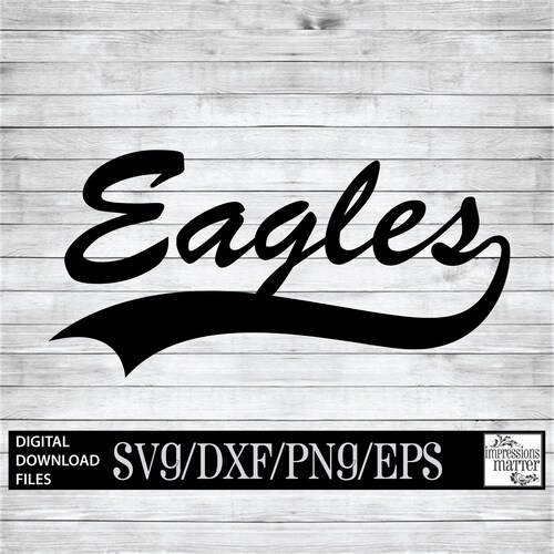 Eagle Svg Eagles Svg Mascot Eagle SVG Digital Download SVG - Etsy