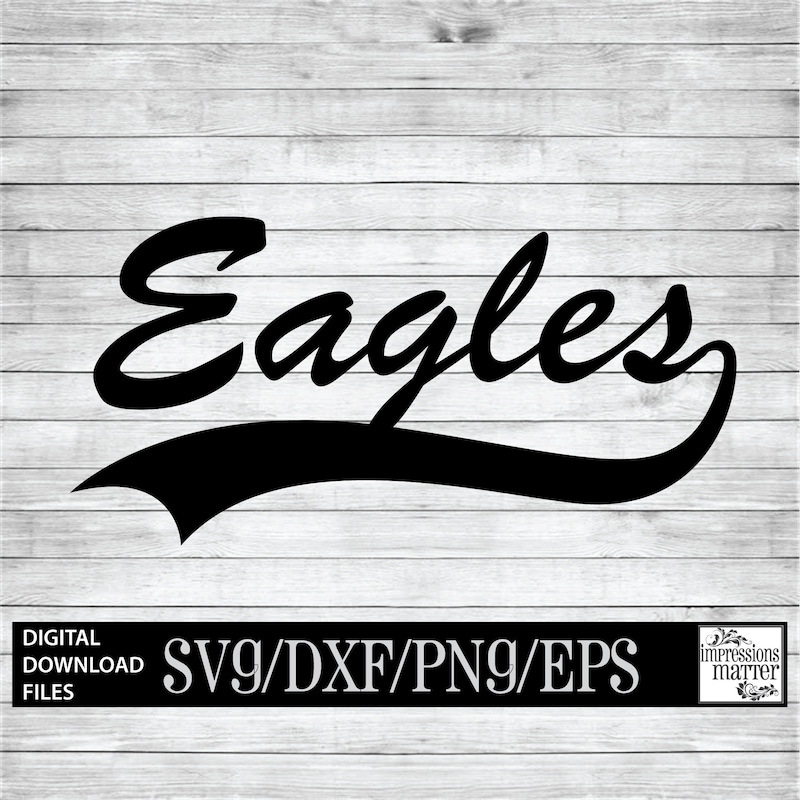 Philadelphia Eagles Font - Etsy