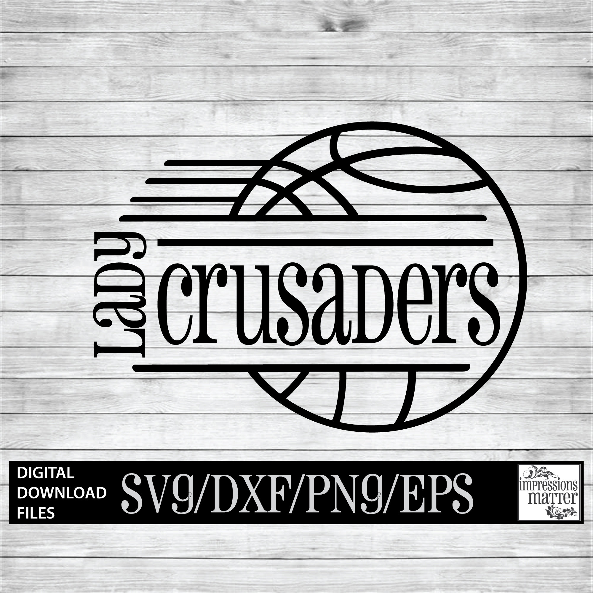 Crusader Basketball Logo