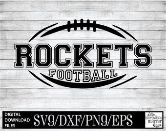 Wellston Rocket Logo - Etsy Australia