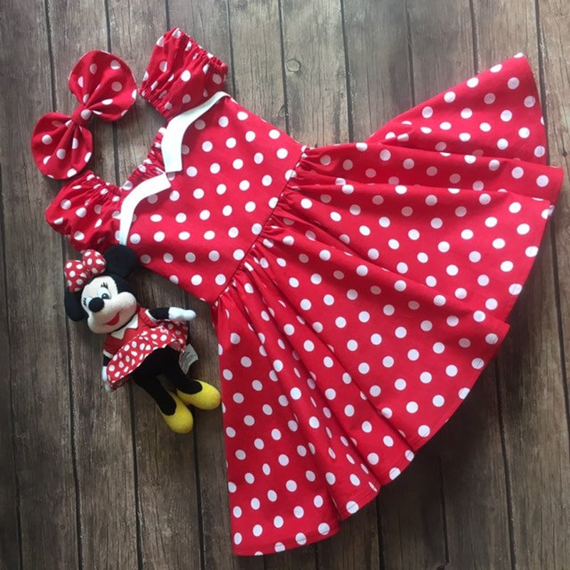 Minnie Mouse Dress - Etsy
