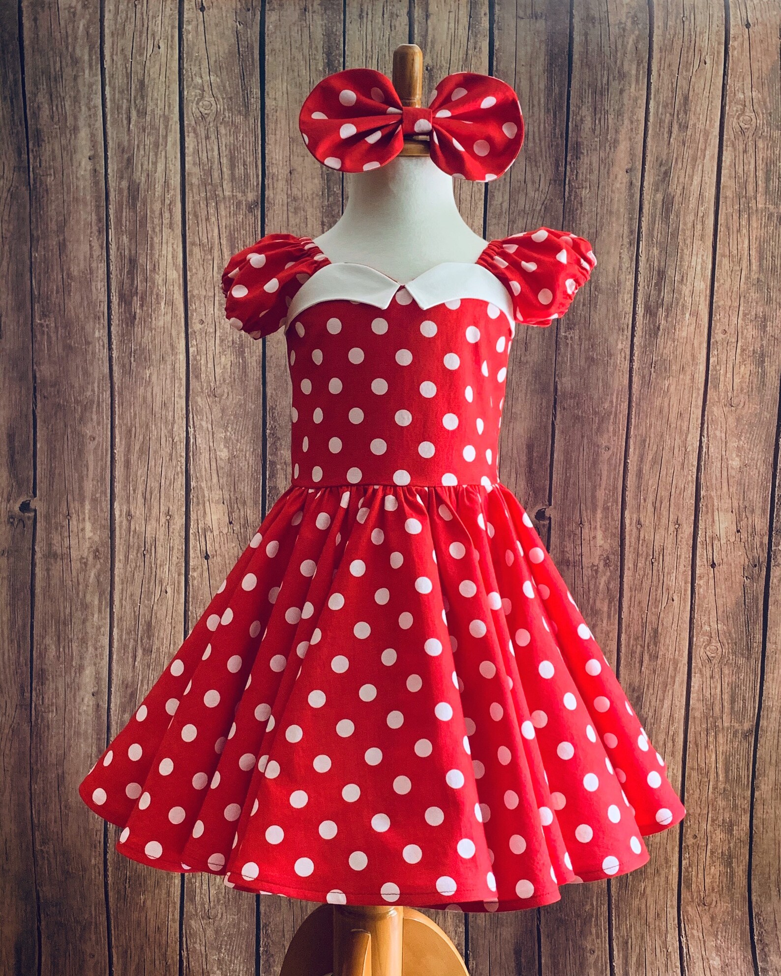 Minnie Mouse Dress Minnie Mouse Party Dress - Etsy