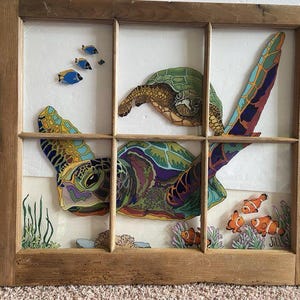 Order Your Sea Turtle Window - Etsy
