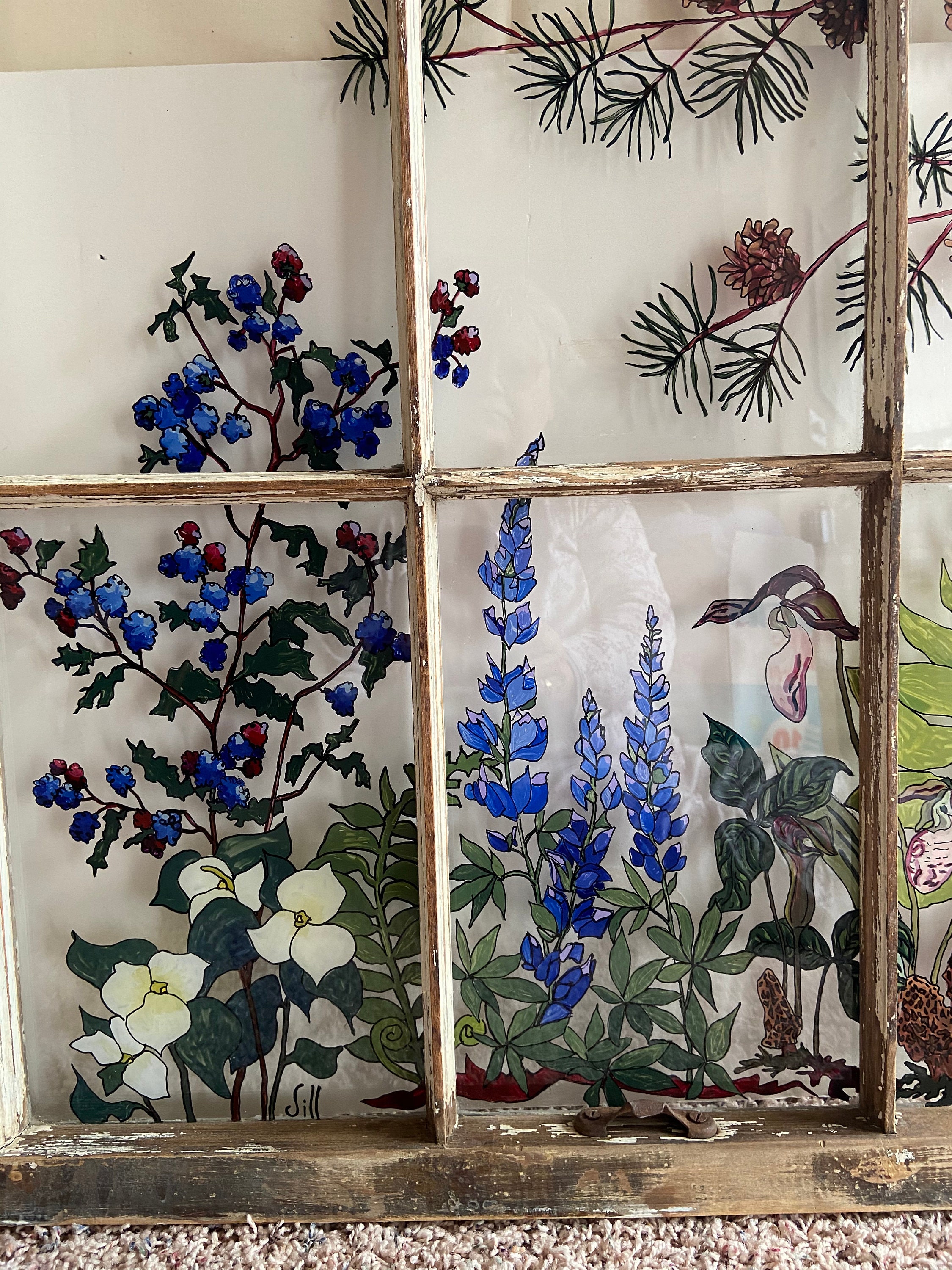Order/woods Garden Window - Etsy