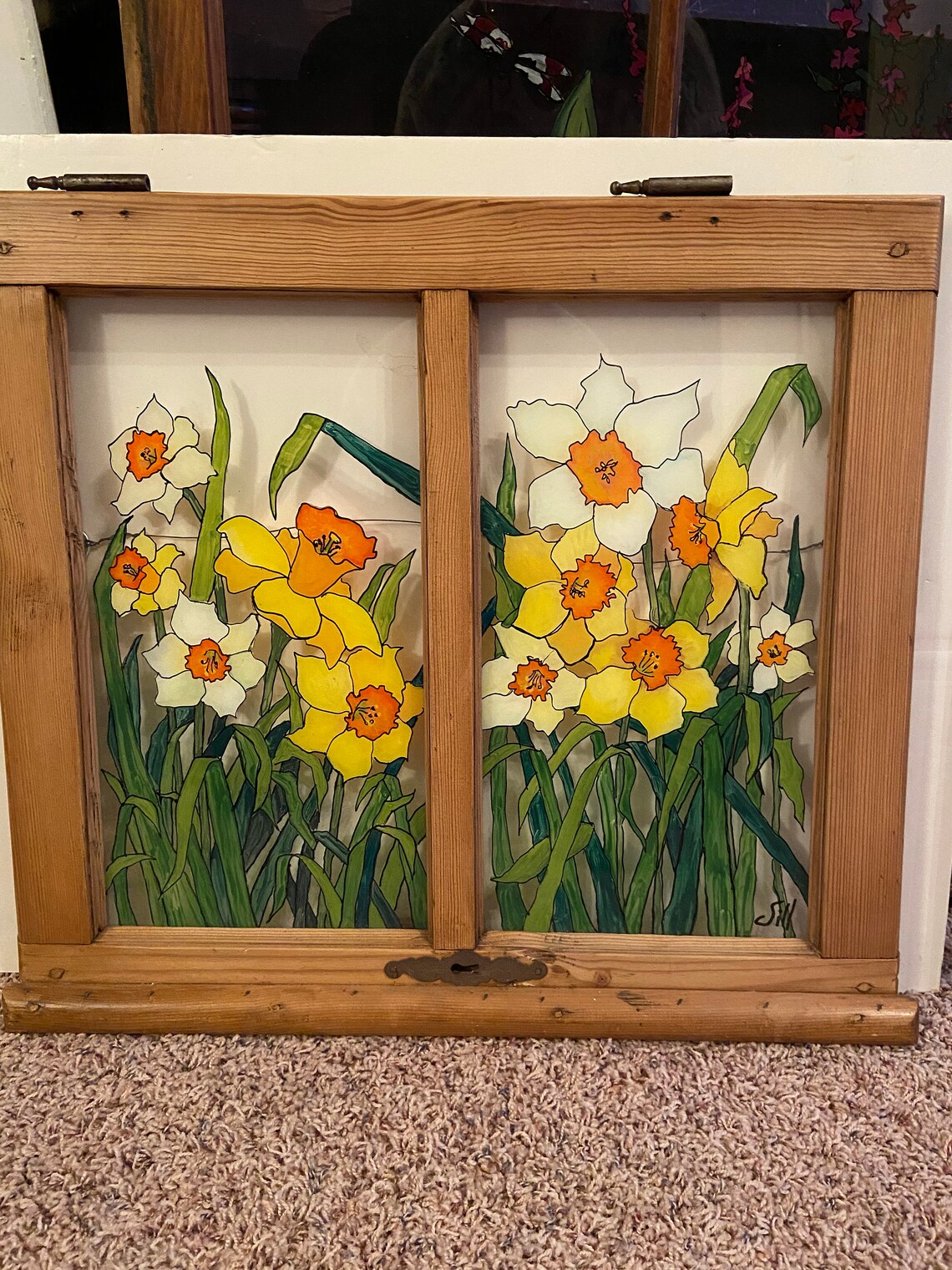 ORDER Custom Spring Garden Window - Etsy