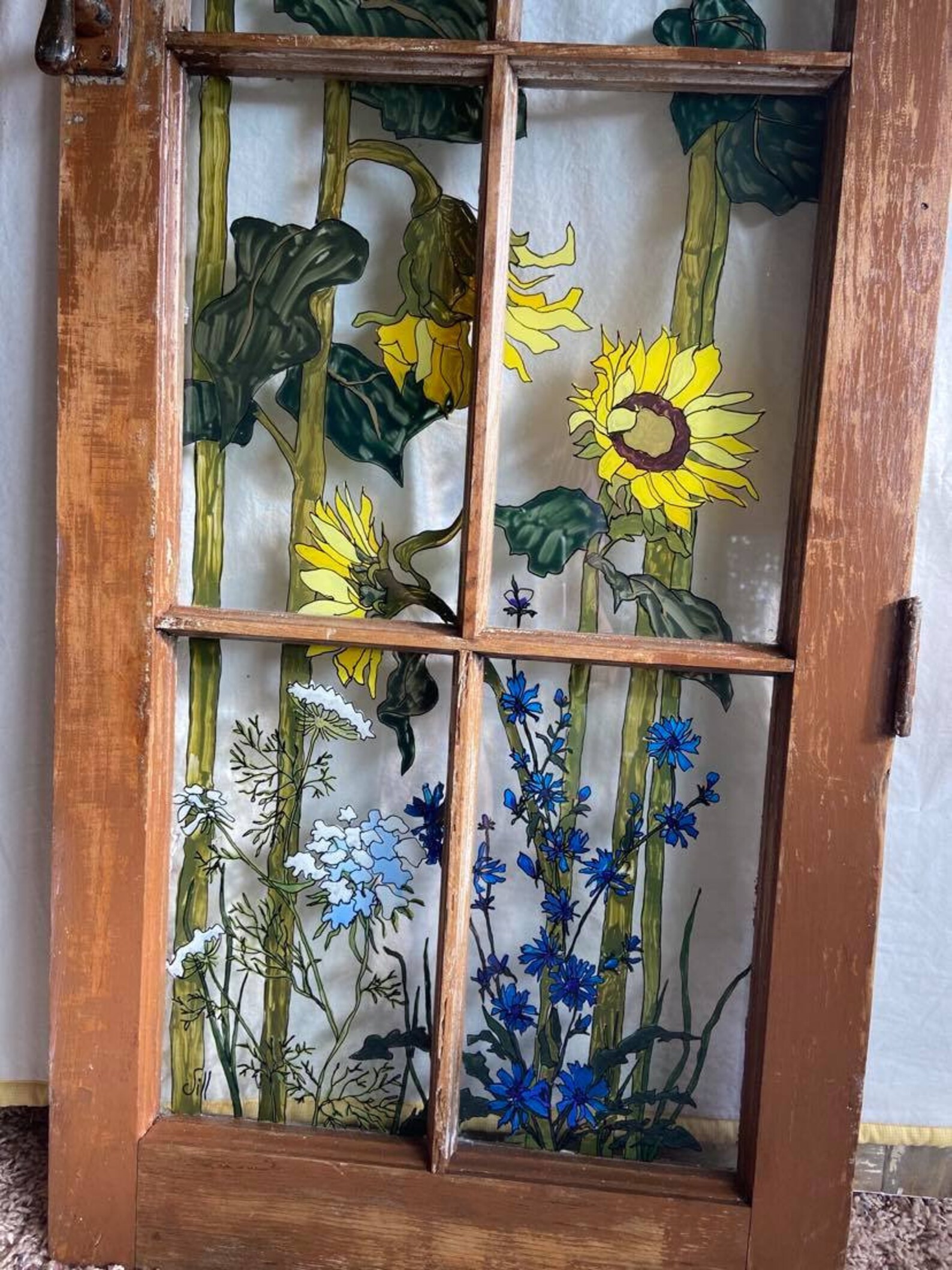ORDER Sunflower Garden Windows - Etsy