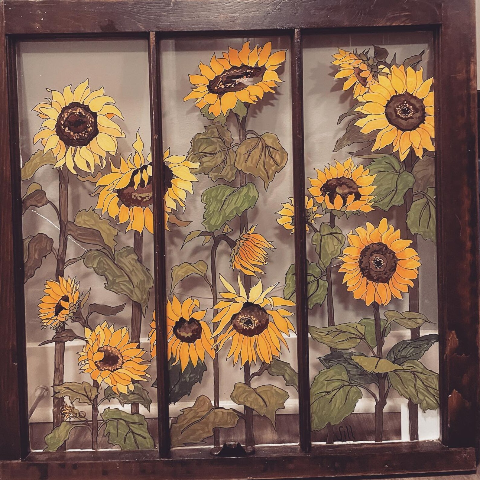 ORDER Sunflower Garden Windows - Etsy