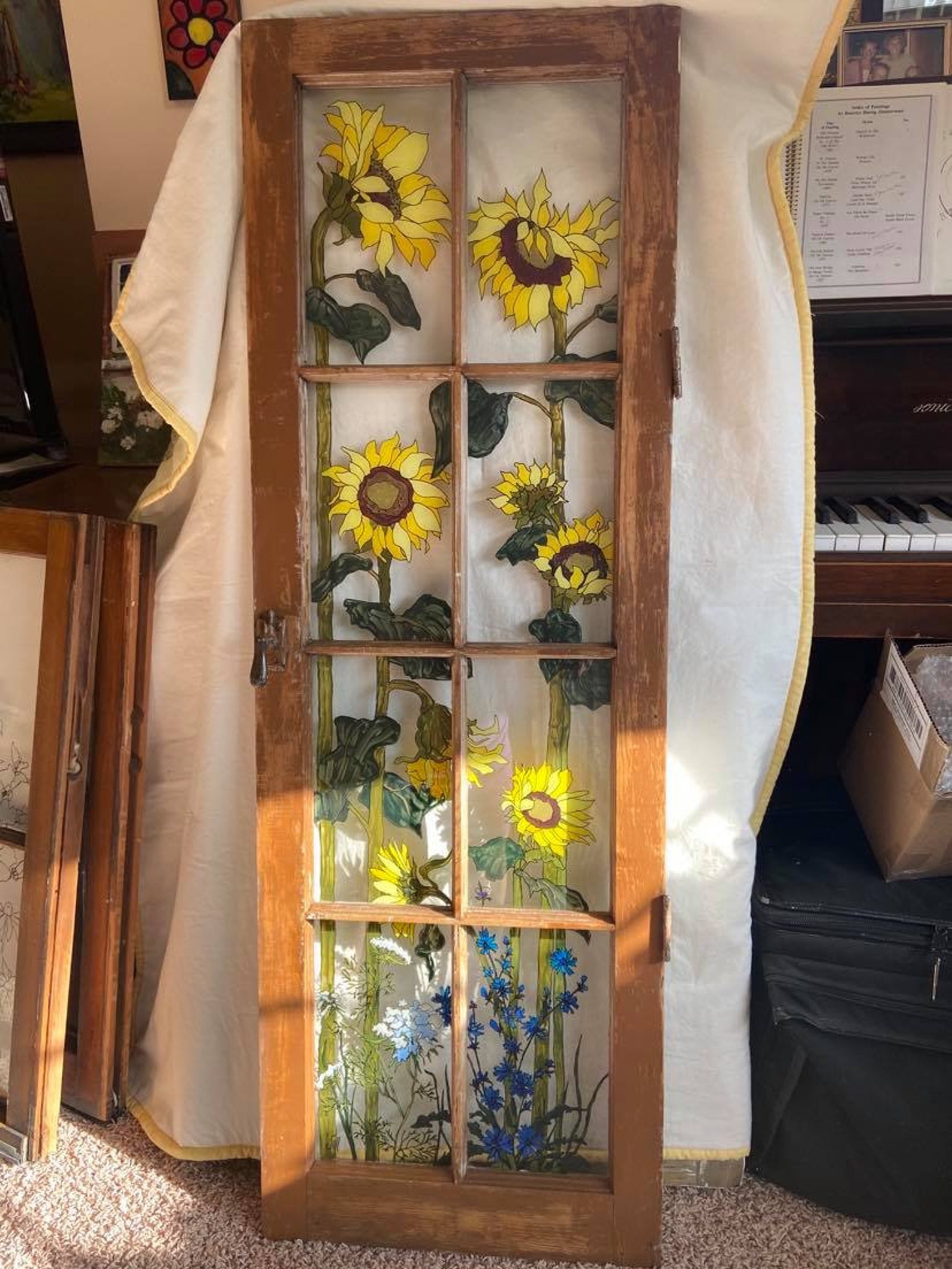 ORDER Sunflower Garden Windows - Etsy