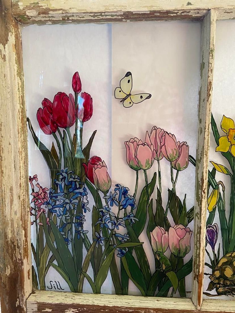 ORDER - Custom Spring Garden Window - Etsy