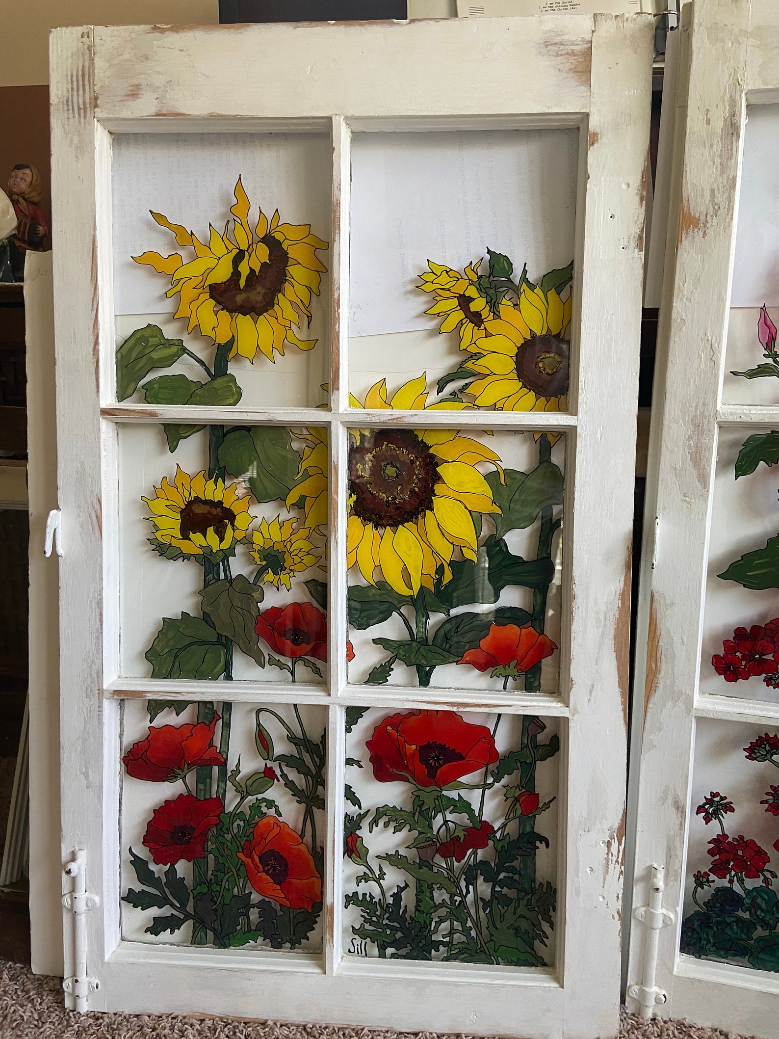 ORDER Sunflower Garden Windows - Etsy