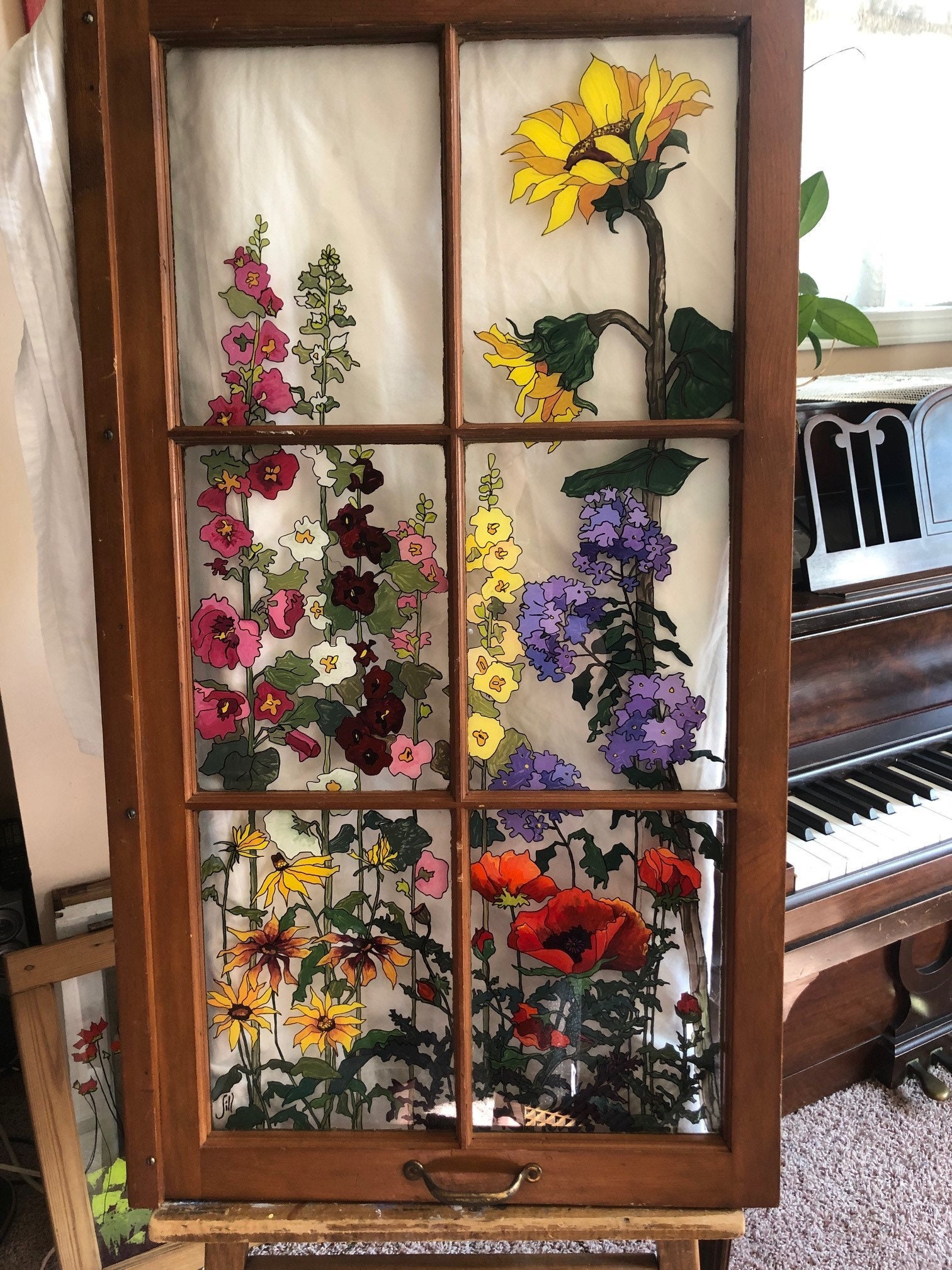 Hand Painted Windows - Etsy