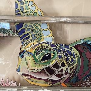 Order Your Sea Turtle Window - Etsy