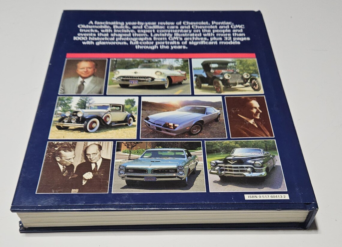 The Complete History of General Motors 1908-1986 Hardcover Book Over ...