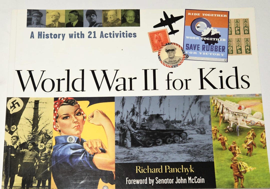World War II History Book for Kids: Hands-on Activities, Homeschool ...