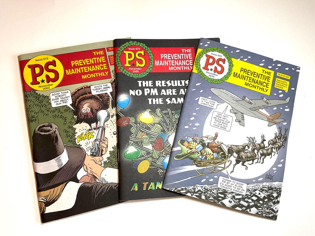Vintage U.S. Army PS Magazine Comic Book Lot: Military Memorabilia - Etsy