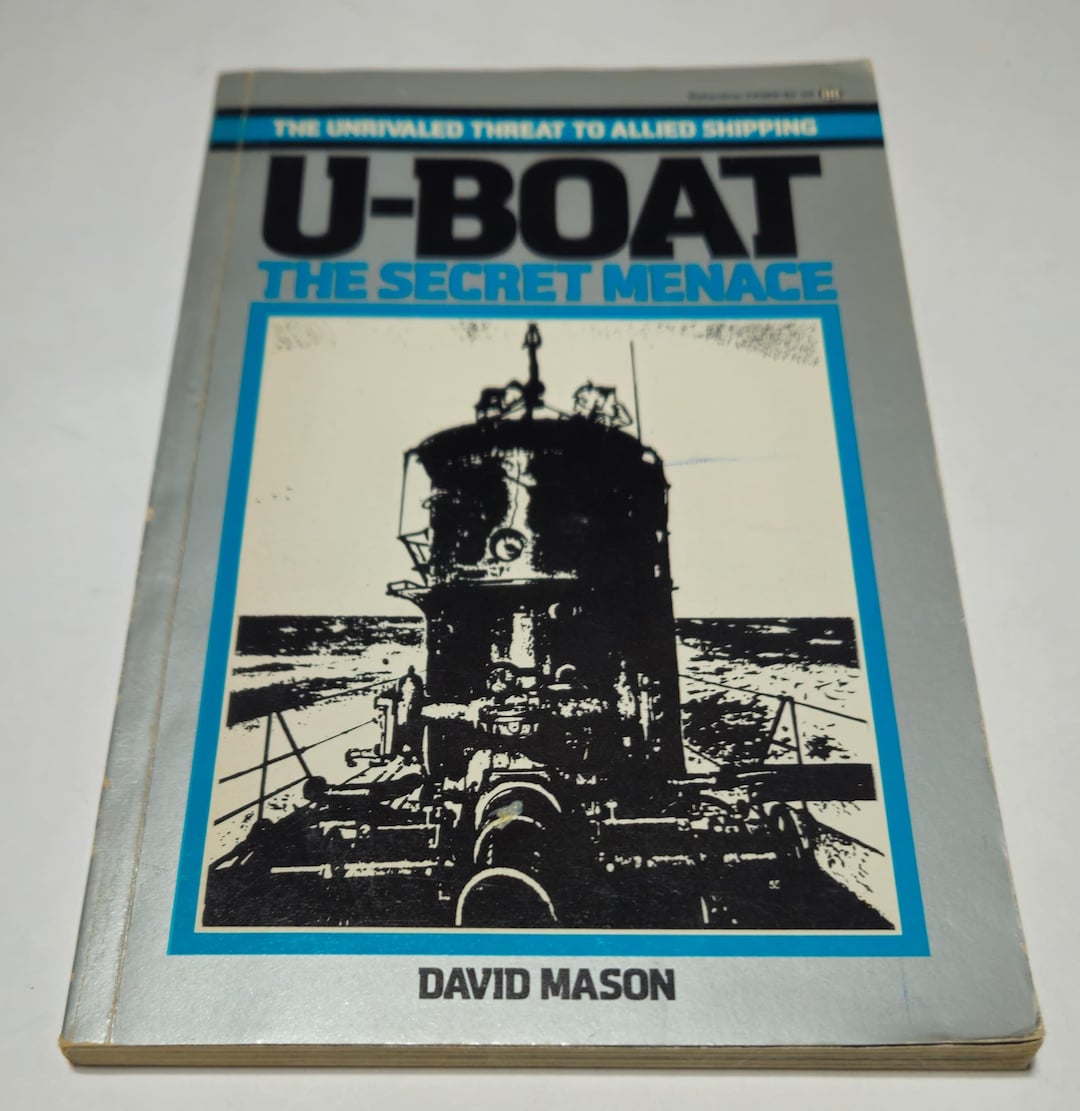 Vintage U-boat Book: the Secret Menace, WWII Naval History (1977) - Etsy