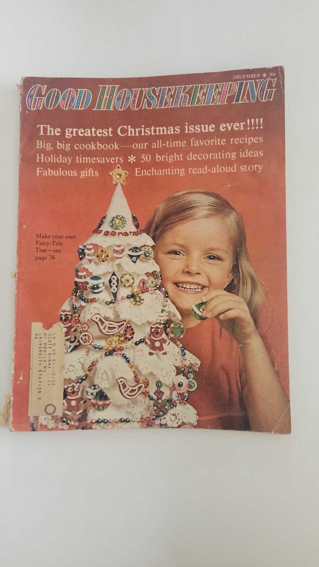Vintage Good Housekeeping Magazine | December 1965 Christmas Issue - Etsy