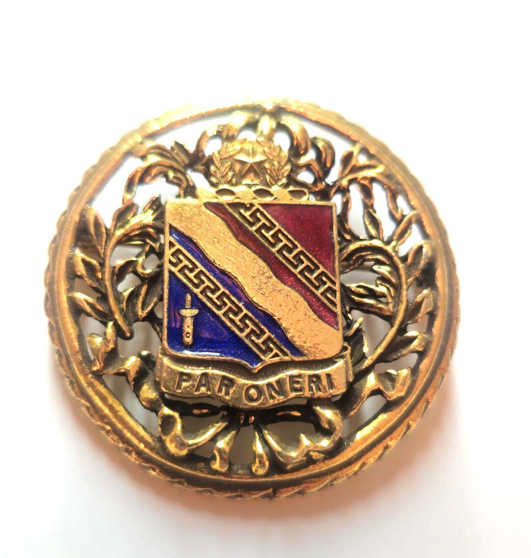 WWI 52nd Infantry Military Crest - WWI Insignia - Etsy