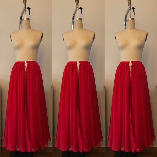 Burlesque Panel Skirt - Etsy