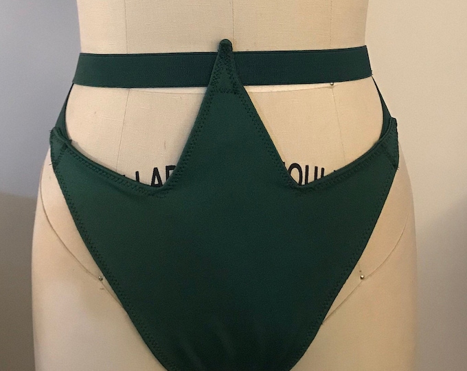 Underwire Open Cup Bra, Panty, Pasties Set,red Black - Etsy Canada