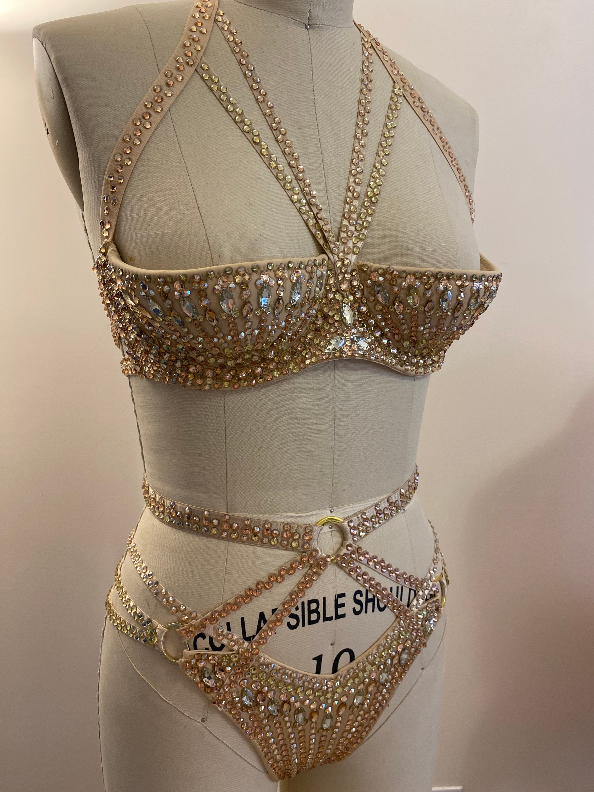 Demi Bra and Panty Set, Boom Boom Panty - Etsy Australia