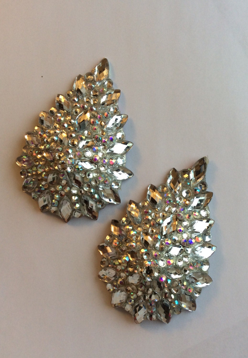 Crystal Tear Drop Pasties - Etsy