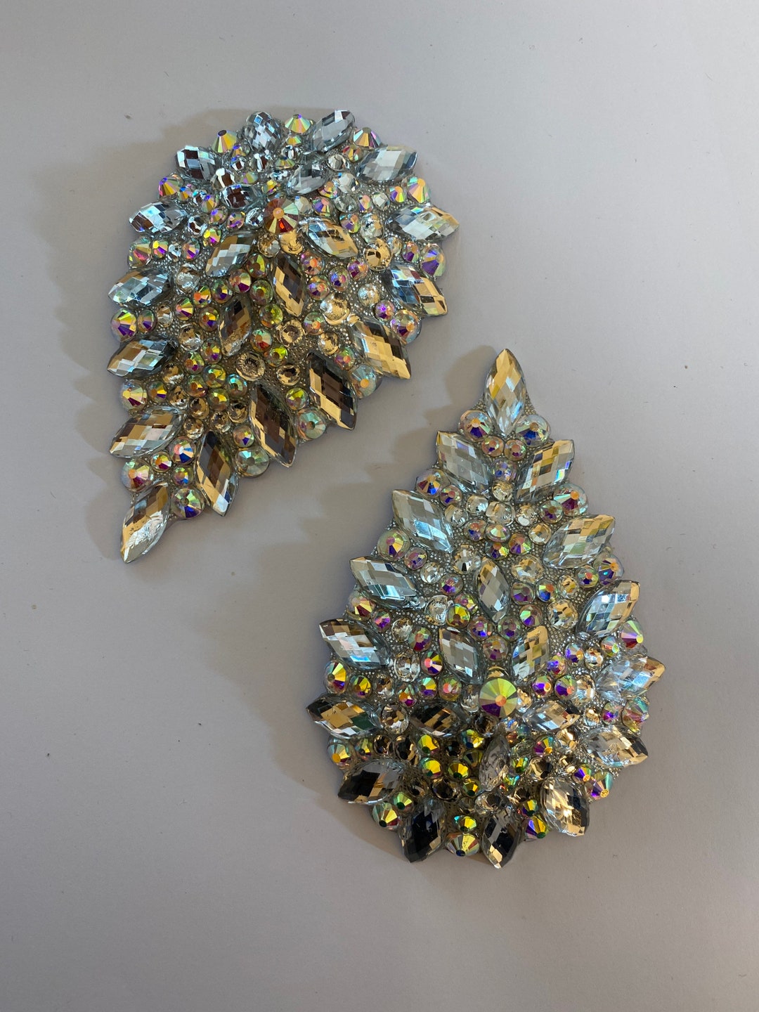 Crystal Tear Drop Pasties - Etsy