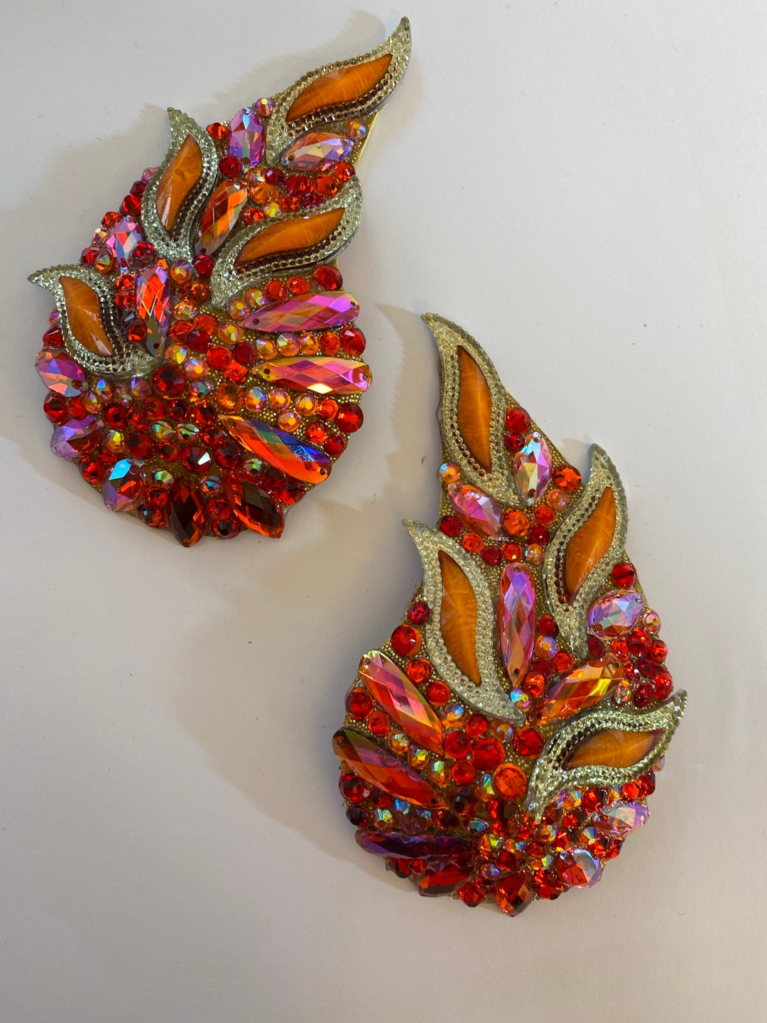 Flame Pasties - Etsy