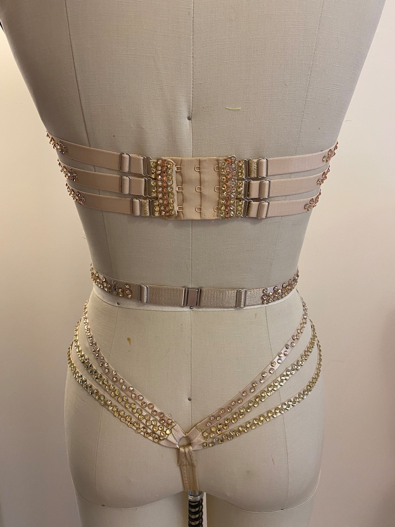 Demi Bra and Panty Set, Boom Boom Panty - Etsy