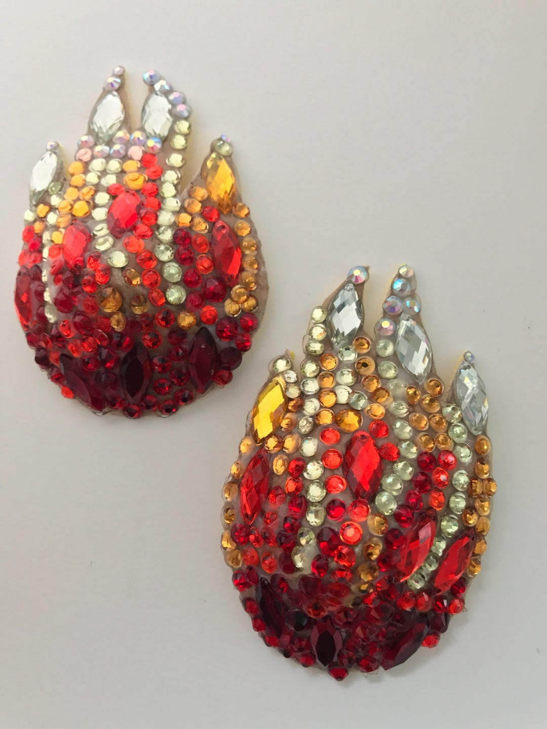 Flame Pasties - Etsy