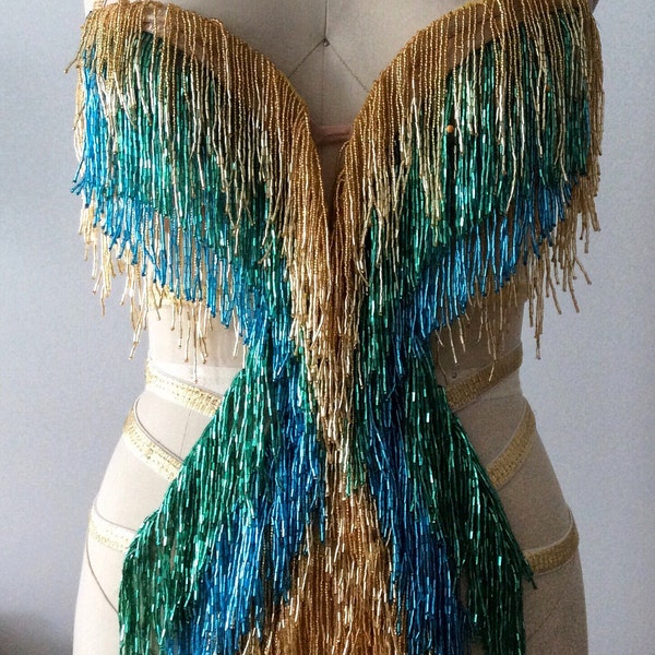 Gold One Piece Dance Costume - Etsy