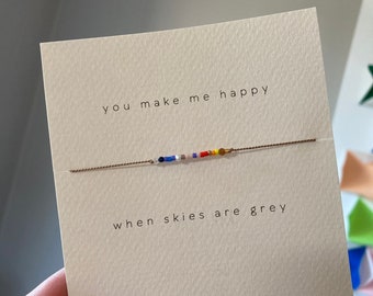 Friendship Bracelet Multi Bead and Stone Reminder Bracelet - Etsy