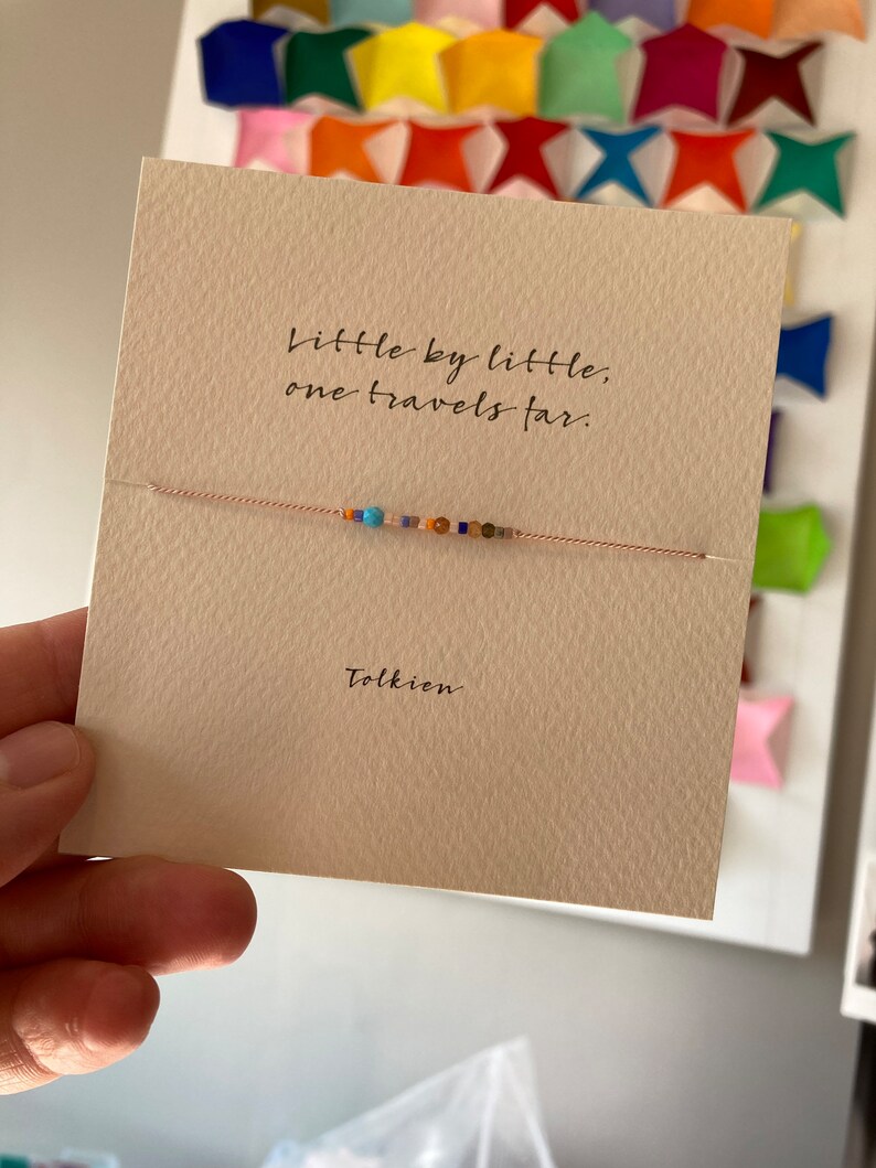 Friendship Bracelet Multi Bead and Stone Reminder Bracelet - Etsy