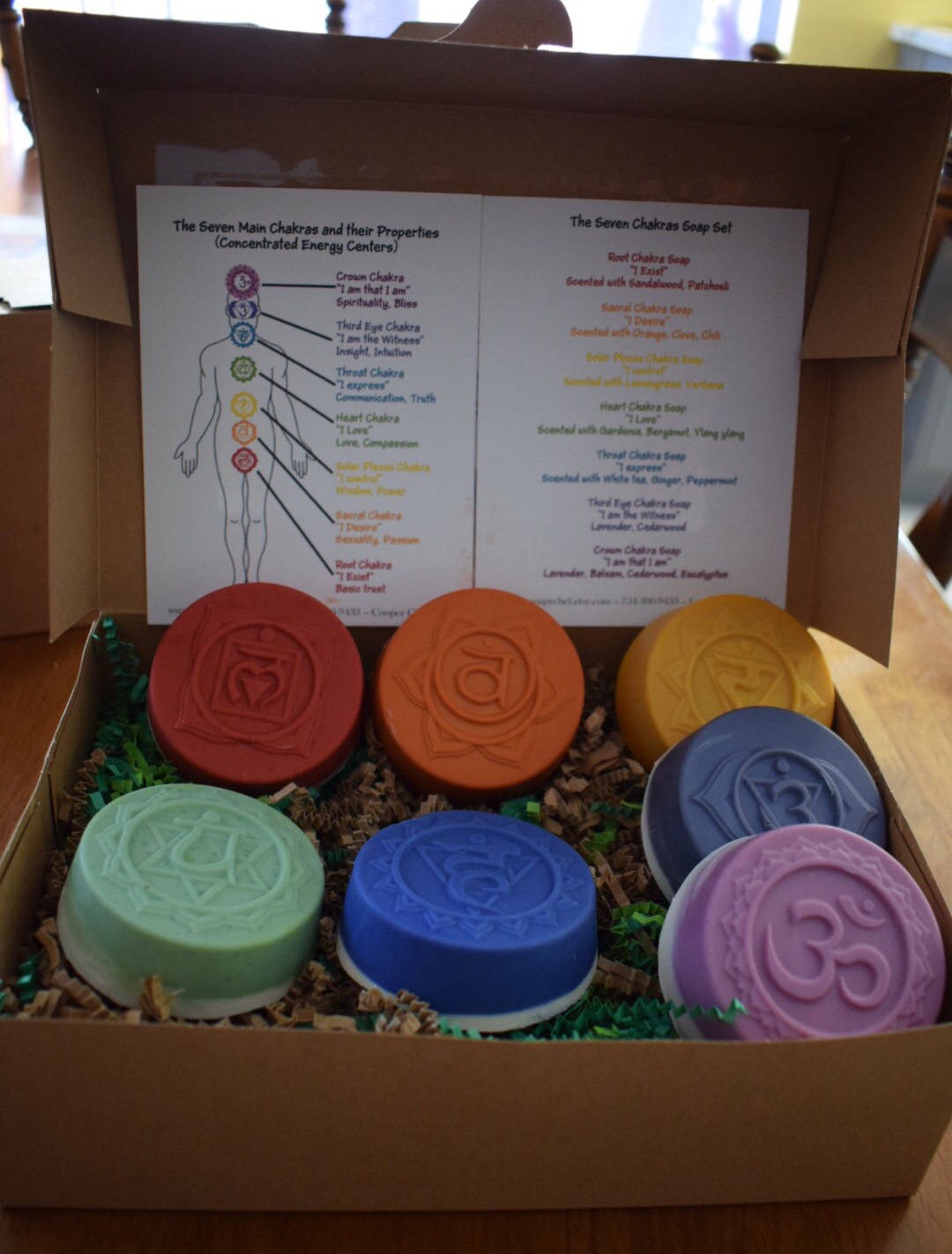 Seven Chakras Soap, Seven Chakras, 7 Chakras Soap, 7 Chakras, Chakra ...