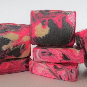 Neon Soap, Hot Pink Soap, Party Girl Soap, Gift for Girls, Swirly Soap ...