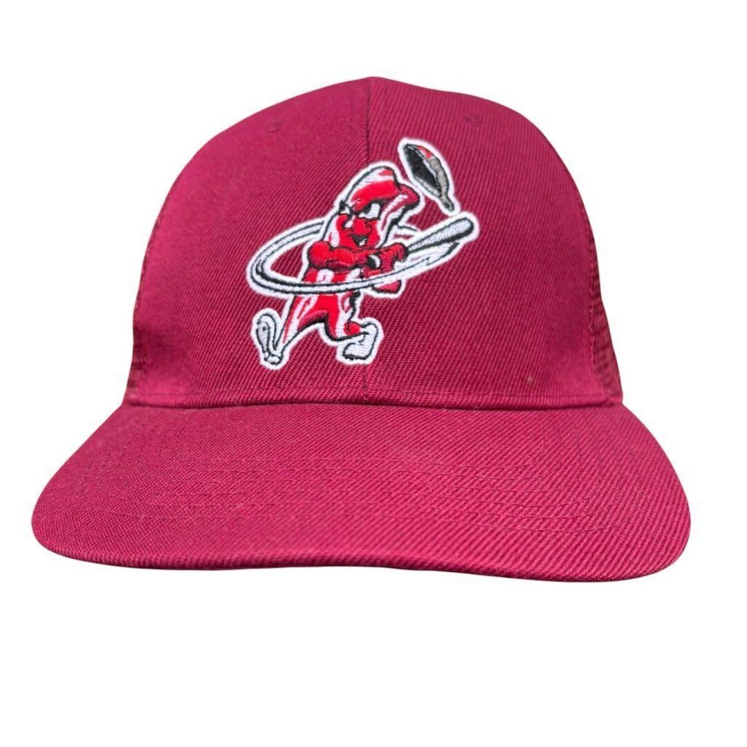 Macon Bacon Baseball Cap Red Unisex Adult Minor League Hat - Etsy