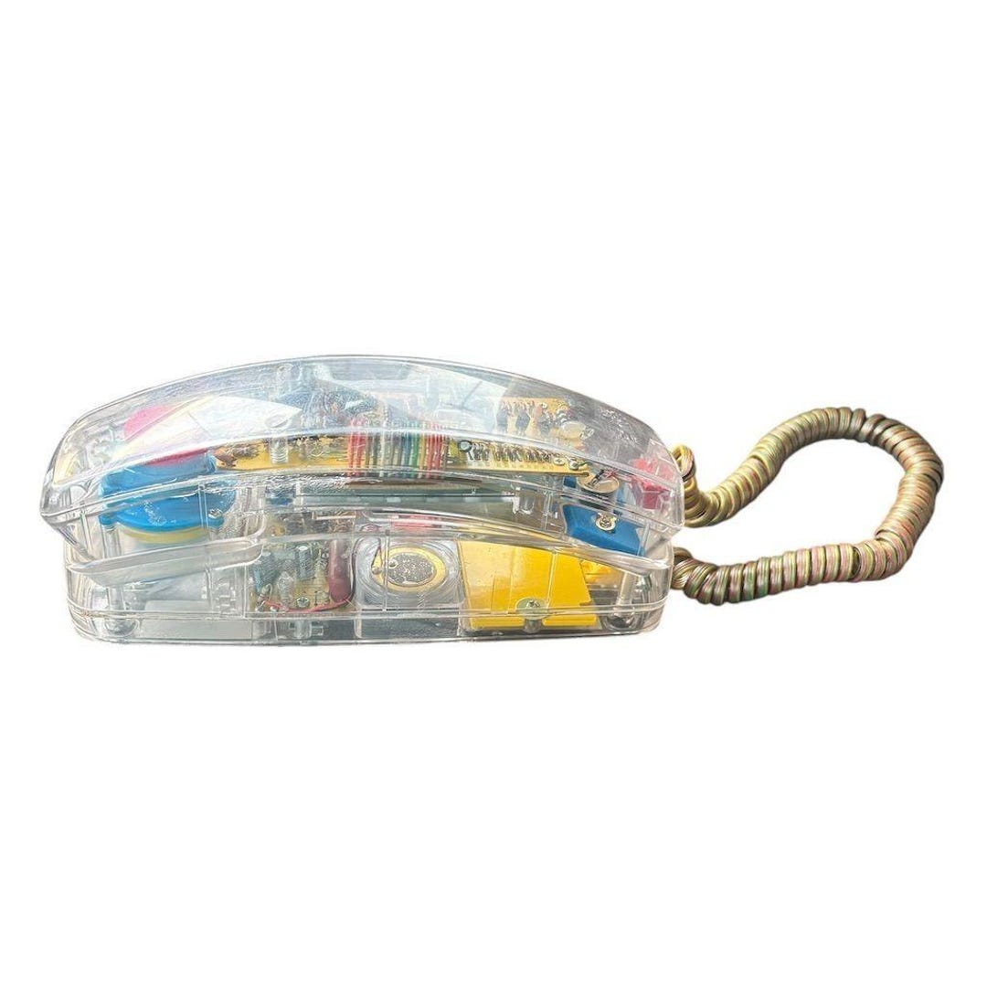 Vintage Radio Shack Transparent Landline Telephone Retro 80s/90s Design ...