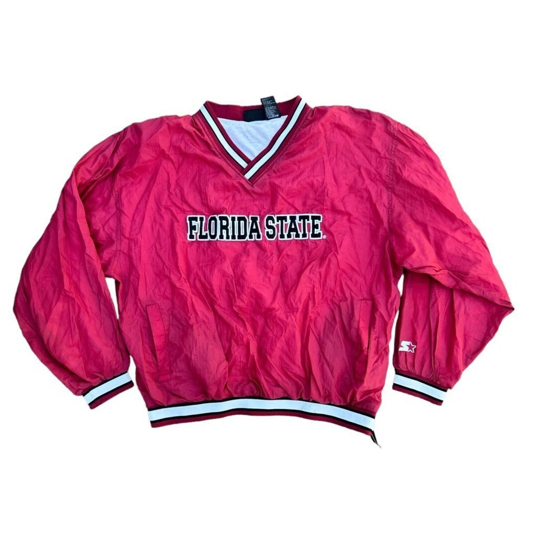 Vintage Starter Florida State Seminoles Windbreaker Jacket XL Red ...