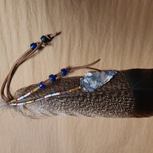 Arrowhead Coup Feather Equine Mane, Tail or Hair Ornament Feather Horse ...