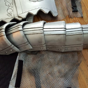 Crinet Crest of Neck Foam Armor for Horses or Ponies Criniere Medieval ...