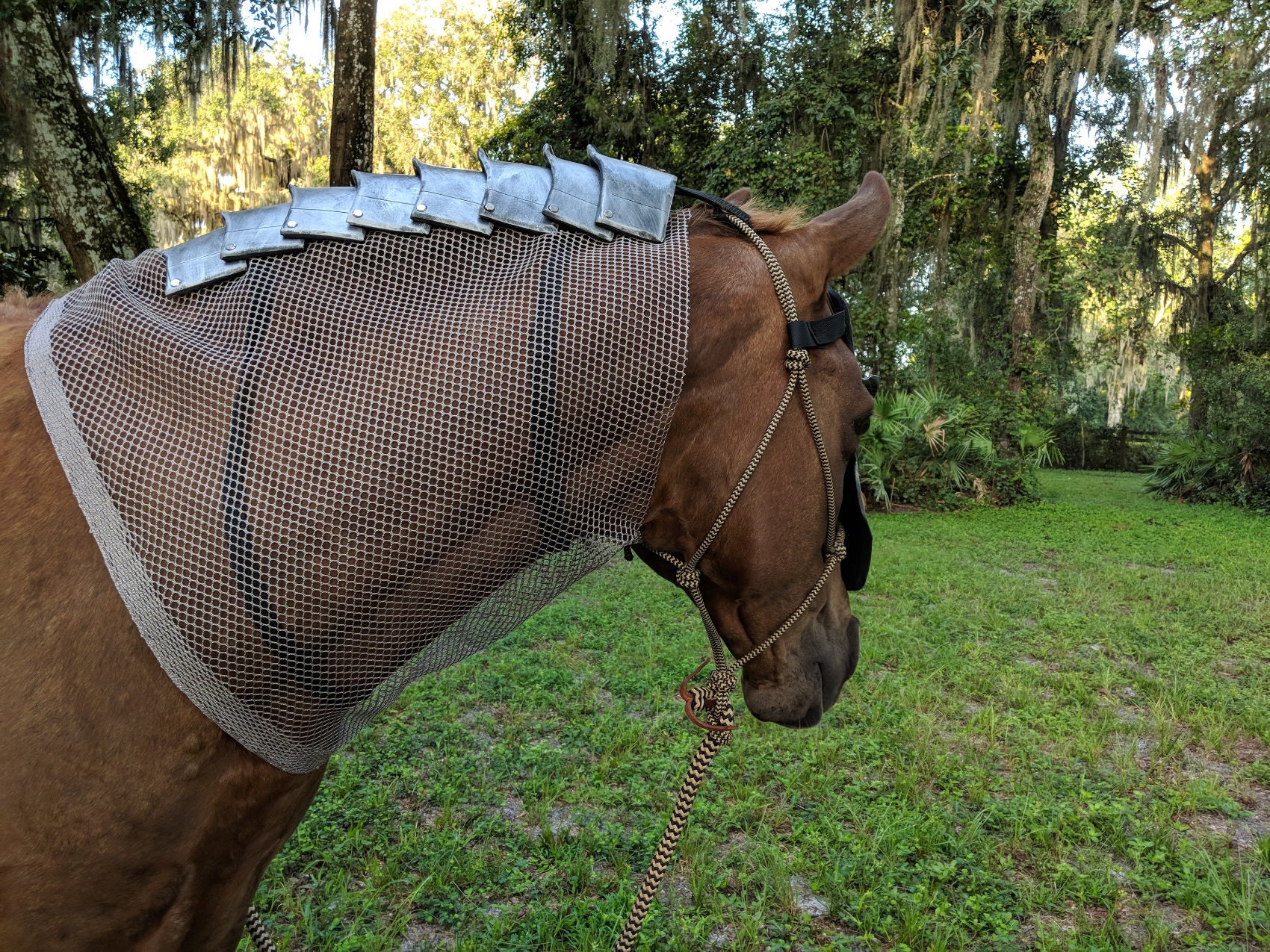 Faux Chainmail for Horses Ponies or Minis to Be Worn With - Etsy Denmark