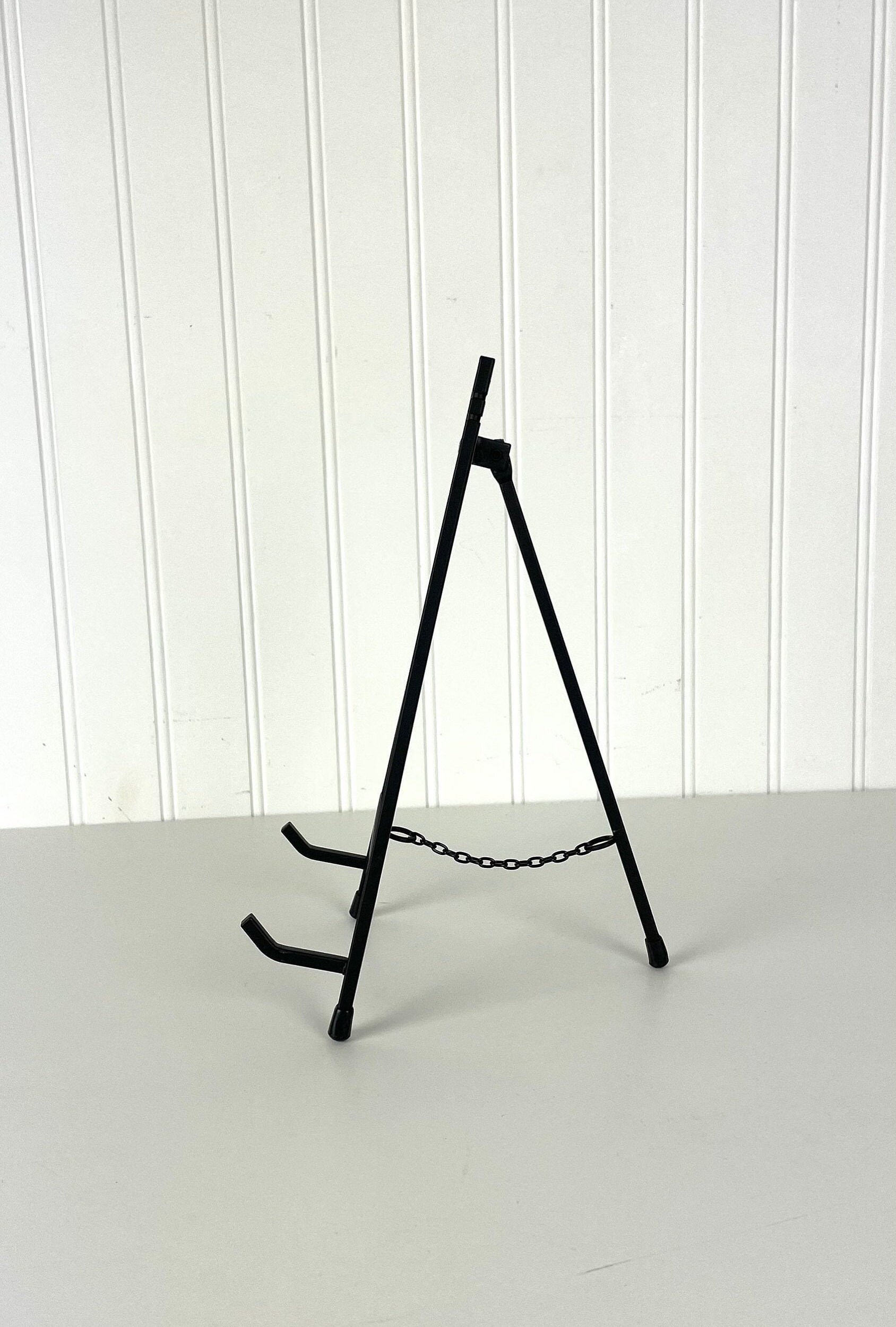 9 TRADITIONAL EASEL Black Metal Tabletop Shelf Display | Etsy