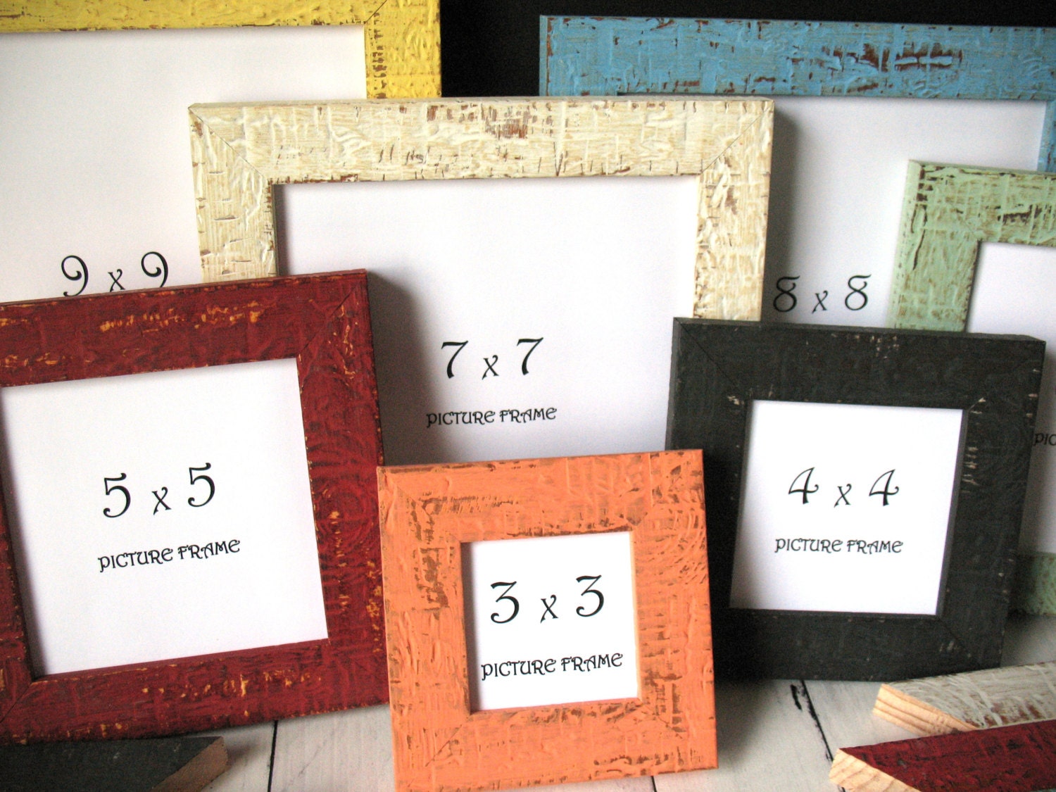 5x5 Square Picture Frame - Etsy