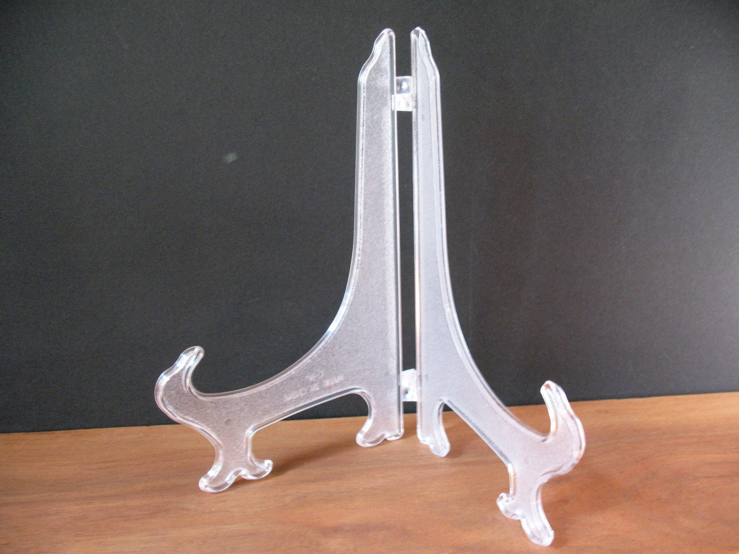 9 EASEL Frosted Clear Acrylic Plastic Mini Home Wedding - Etsy